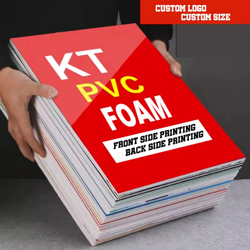 3mm 5mm 10mm PVC Foam Board Sign Exhibition Advertising Display UV ...