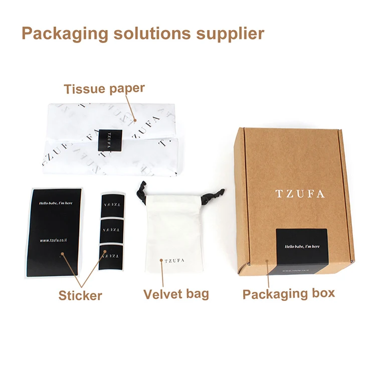 Ready to Ship Kraft Paper Shipping Boxes - Recyclable & Customizable