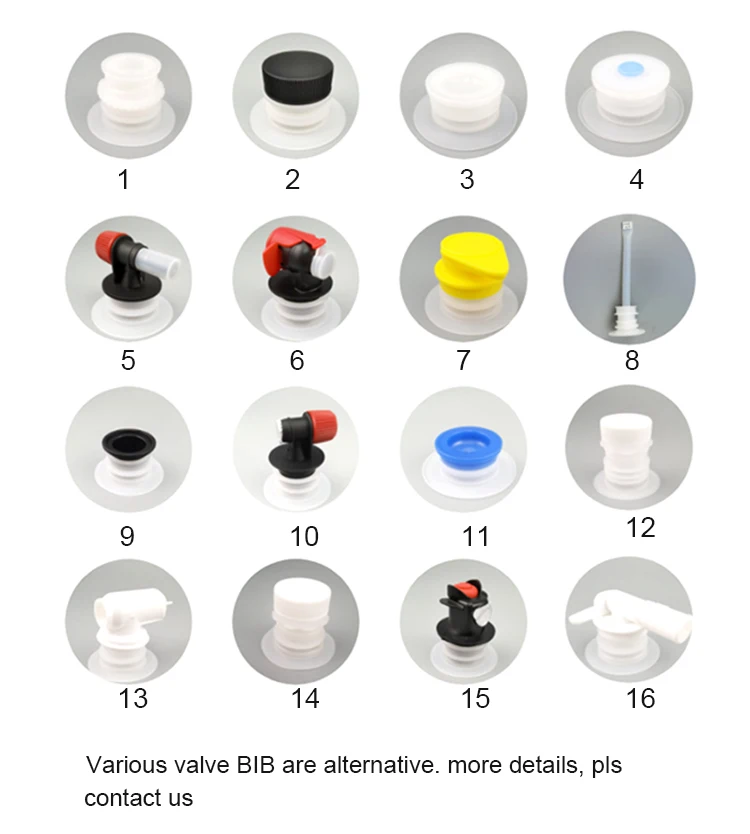 Bib 5l 10l 15l Easy Fill Packaging Bag In Box (bag And Box) Through ...