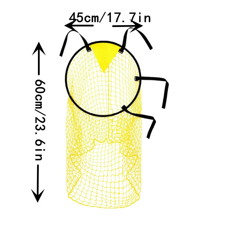 Portable Football Practice Goal Net Soccer Target Net for Younger Teens ...