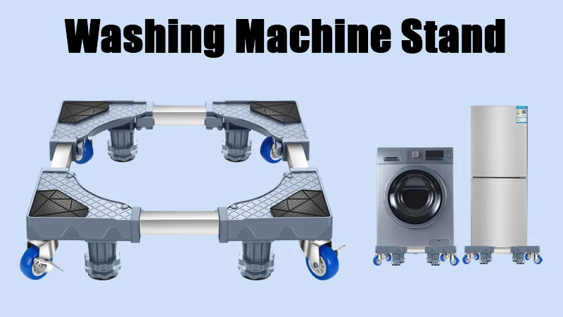 Multifunctional Washing Machine Base Adjustable Lifting Wheel Movable ...