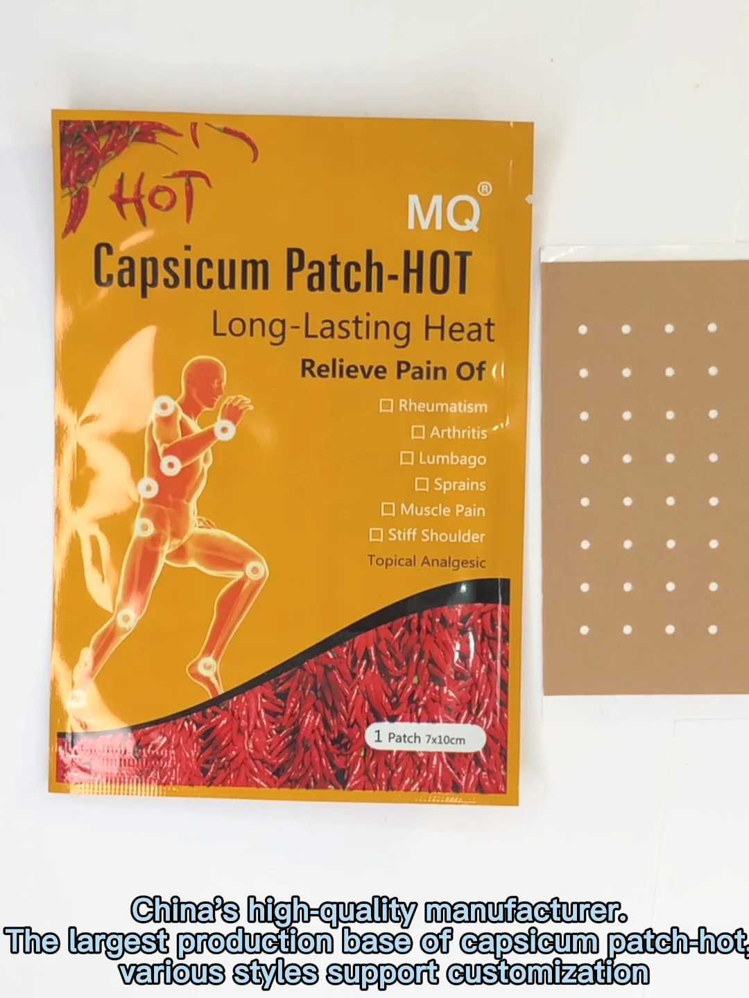 Capsicum Plaster Chinese Plaster For Pain Relief - Buy Chinese Plaster ...