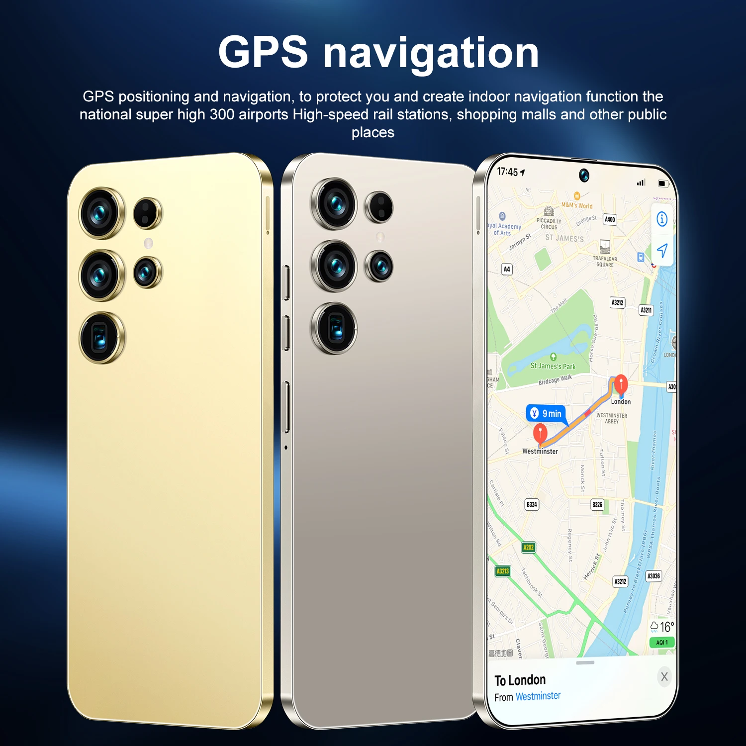 Factory S26 Ultra 1TB Memory 5G Smartphone Dual Core CPU Dual SIM MTK ...