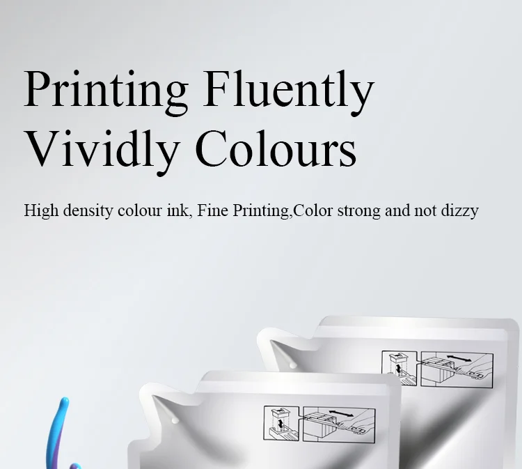 Wholesale Neon 1000ml/bag T741 T7411 T7421 Sublimation Ink Bag for ...