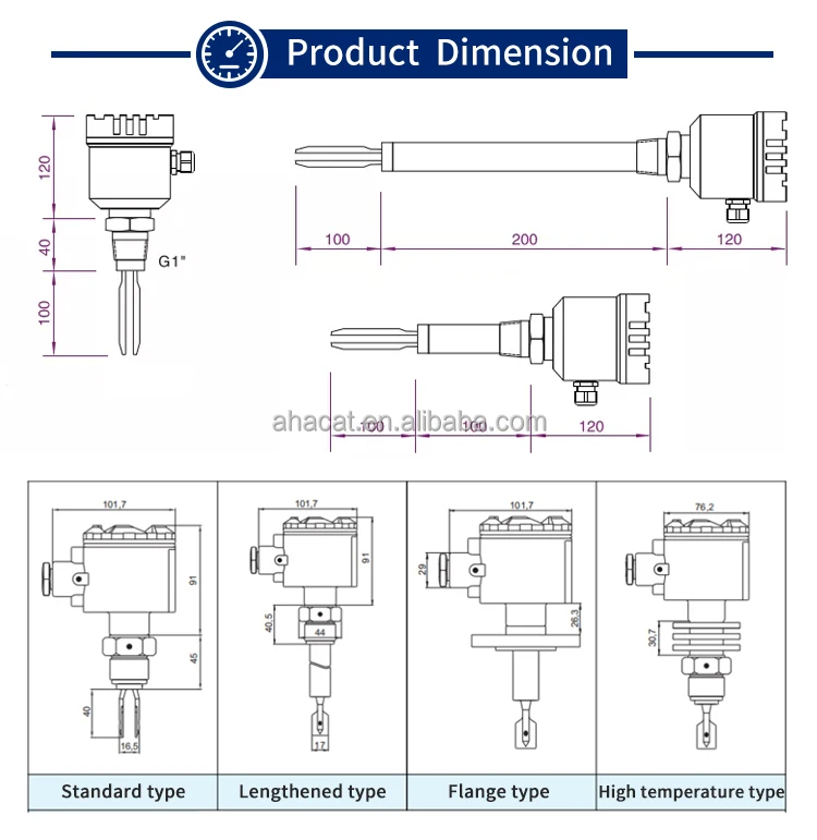 Explosion Proof Vibrating Tuning Fork Level Switch Pnp Relay Ss316l Anti-corrosion Water Liquid ...