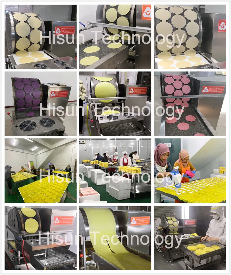 Commercial Gas Crepe Maker Spring Roll Wrapper Machine Pancake Maker ...