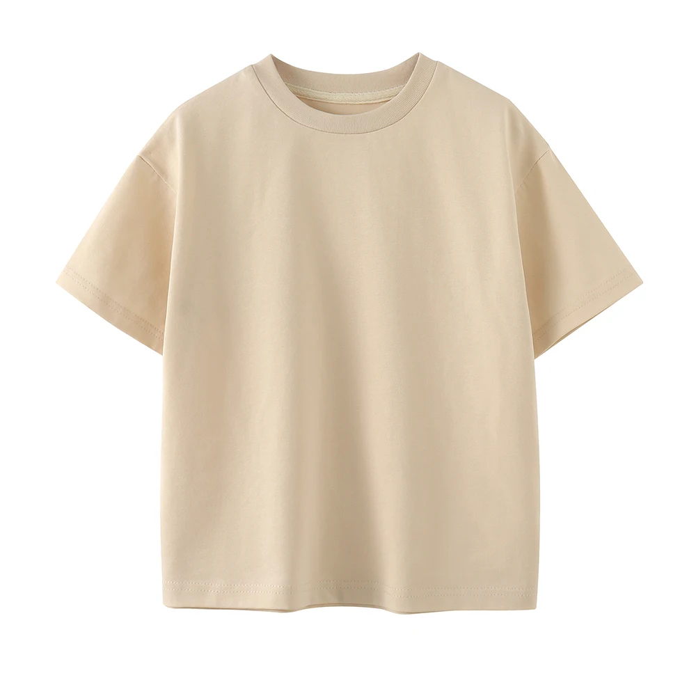 Custom Logo Toddler Kids Boys Oversized Boxy T-shirt Classic ...