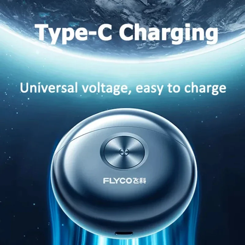 Flyco Fs891 Portable Electric Razor Whole Body Washing Travel Pack Mens Shaver With Gift Box 1 ...