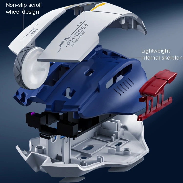 Inphic F9 Mecha 2400DPI Wireless Gaming Mouse - Wholesale