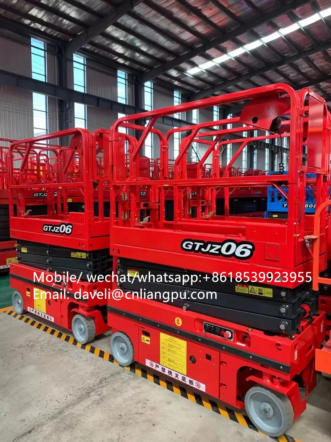 Scissor Lift Electric Self-propelled Aerial Lifting Work Platform - Buy ...