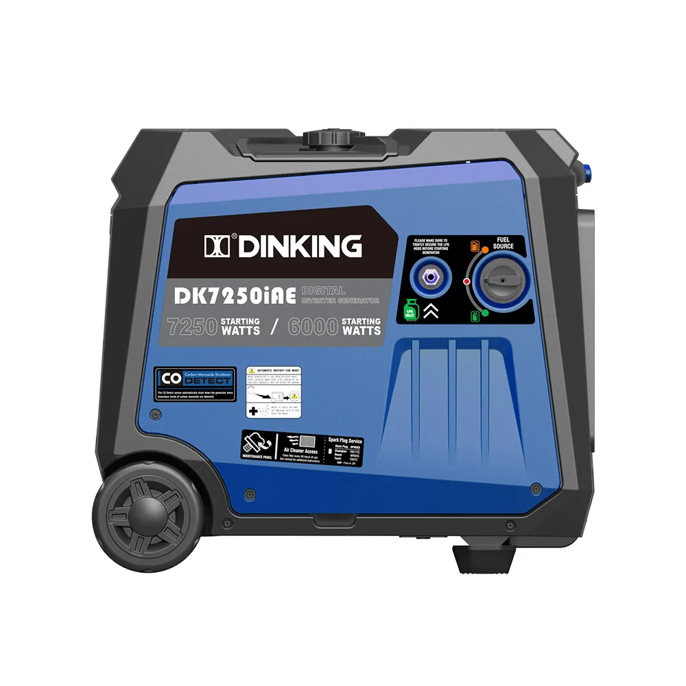Dinking Silent Generators Pure Wave 7KW Camping Quite Inverter ...