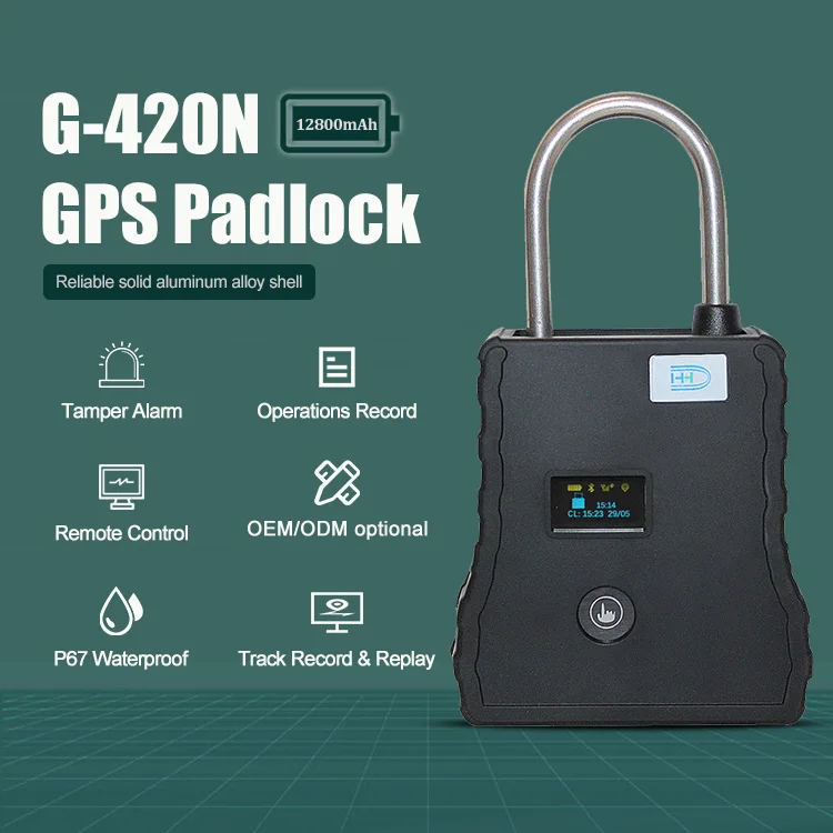 G420N GPS Smart Lock Tracker - Secure Your Cargo Efficiently