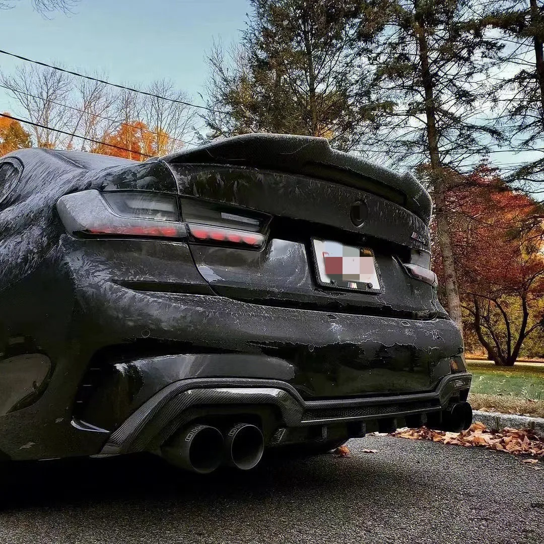 Carbon Fiber Rear Spoiler Psm Style For Bmw 3 Series G20 G80 M3 Sedan ...