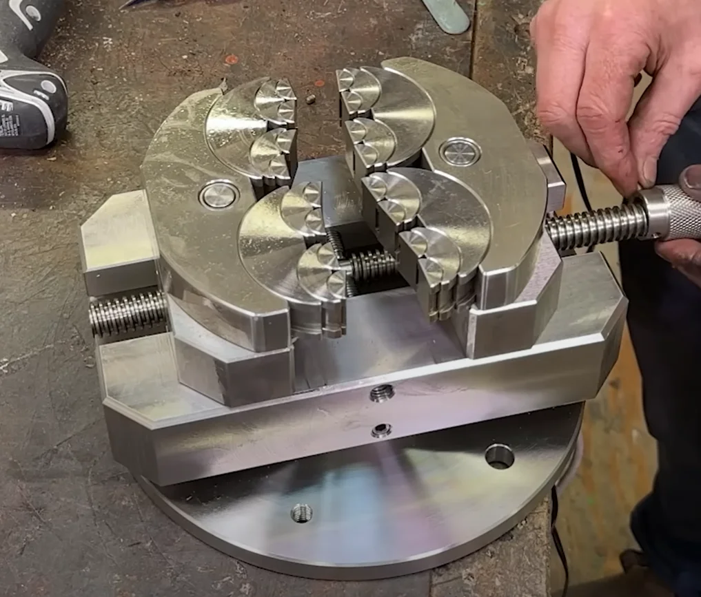 Fractal Vise for 3D Printing in Stainless Steel - OEM | Wholesale