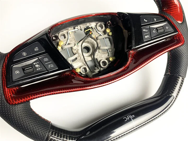 For Byd Han Ev Dm20-21 Carbon Fiber Steering Wheel Car Steering Wheel ...