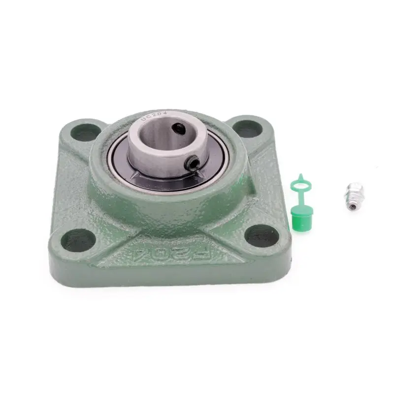 Small Square Bearing F202 Mounted Insert Bearing Ucf 202 202-10 Pillow ...