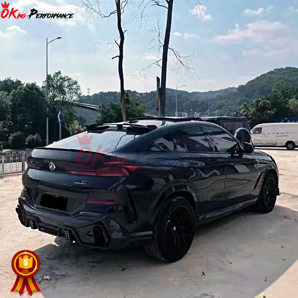 Larte Style Carbon Fiber Roof Spoiler For Bmw X6 G06 Trunk Wing - Buy ...