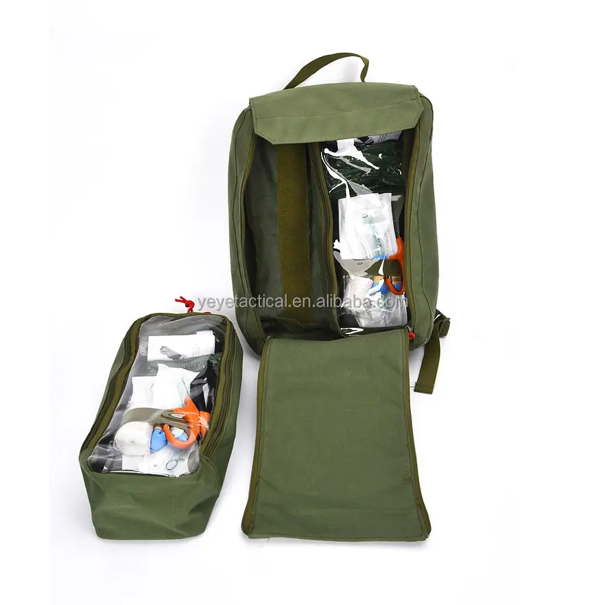 Window Emergency Backpack Rescue Bag Green First Aid Earthquake Relief ...