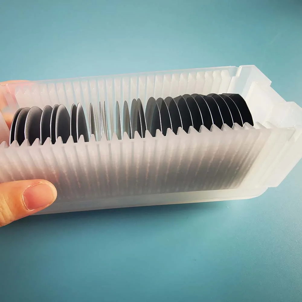 2" Inch 50.8mm P-Type N-Type SSP/DSP Doped Silicon Wafers
