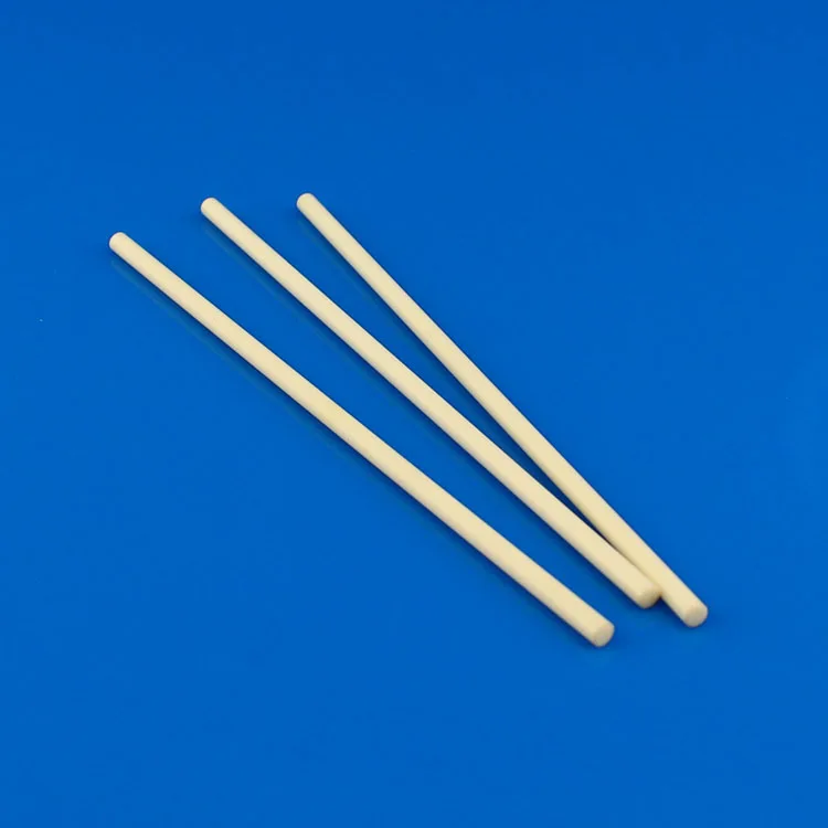 Industrial Ceramic 95%-99.99% Alumina Ceramic Stick Rod Cylinder Shaft ...