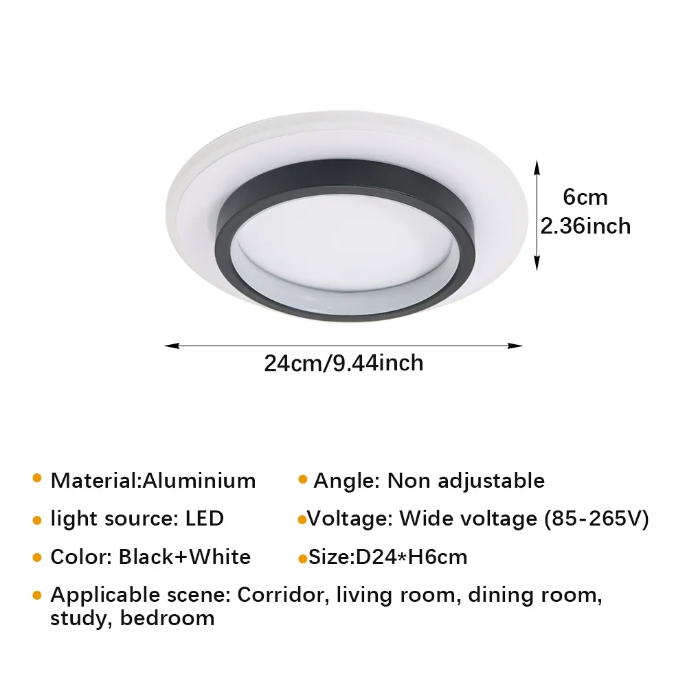 Small Aisle Balcony Hallway Acrylic Ceiling Lamp Home Decor Africa ...