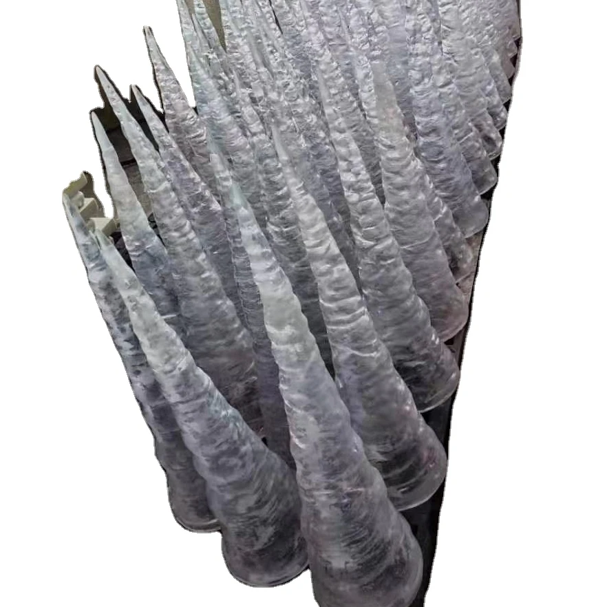 Visual Display Artificial Clear Resin Icicles - Buy Clear Resin Icicles ...