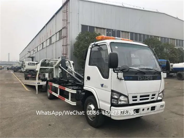 Japan Flatbed Wrecker 3ton Full Down Recovery Truck - Heavy Duty 4X2 ...