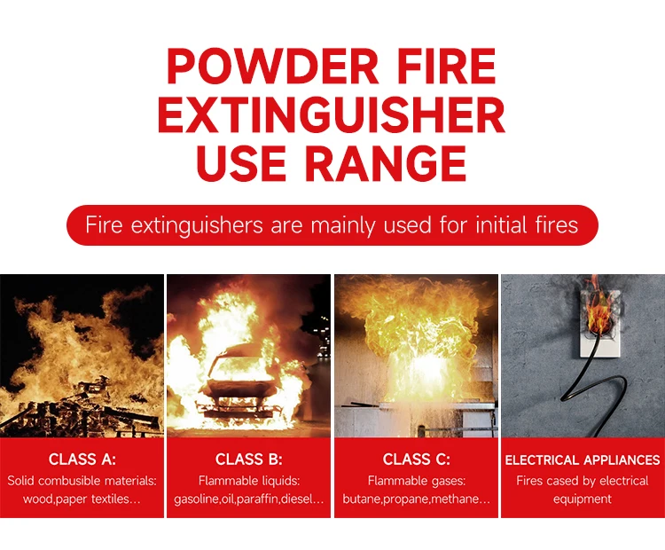 Extintor Quimico Abc 5kg Fire Extinguisher Dcp Dry Chemical Powder ...