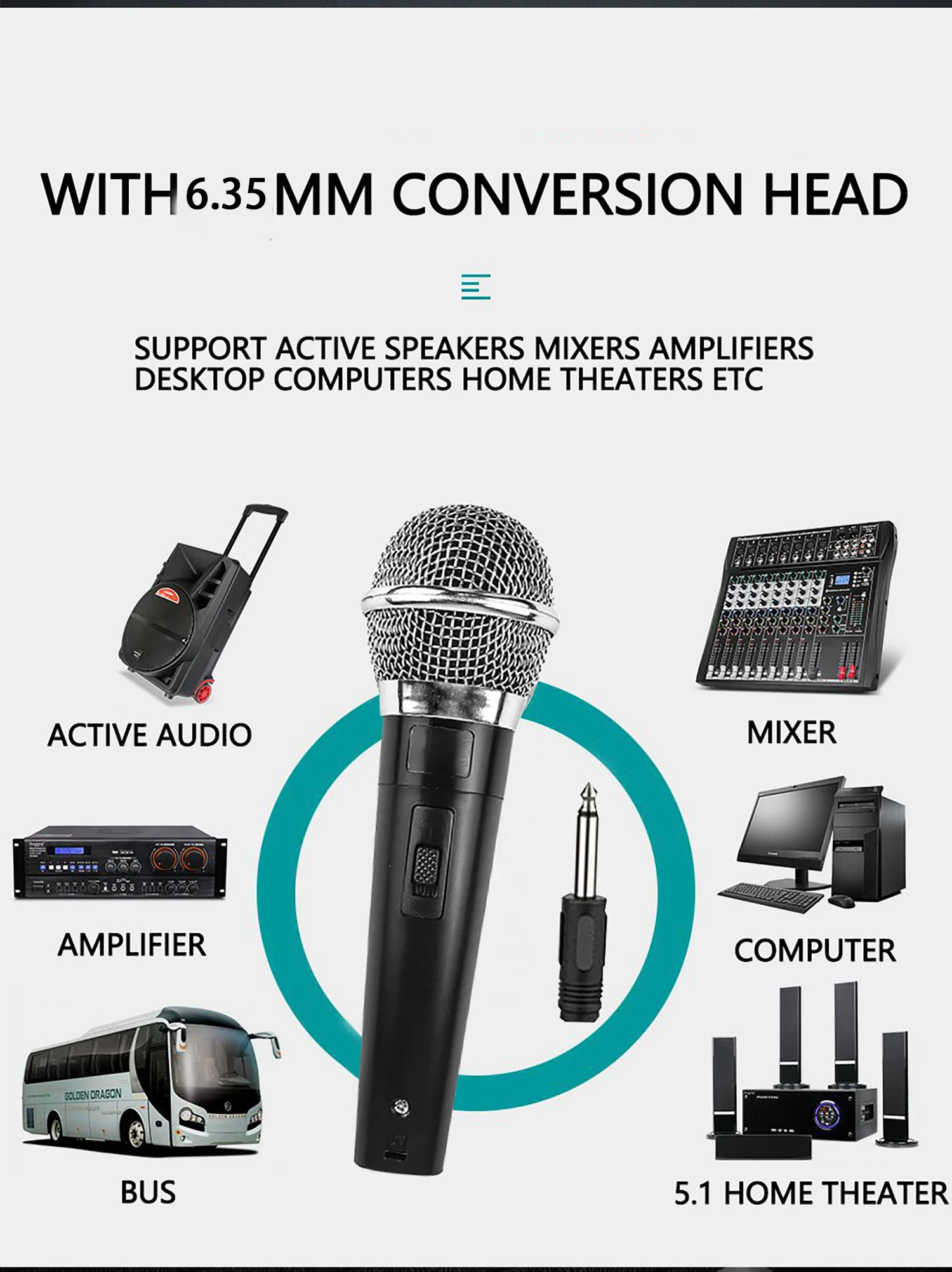 GAM-226 Wired Microphone - Dynamic & Versatile Solutions
