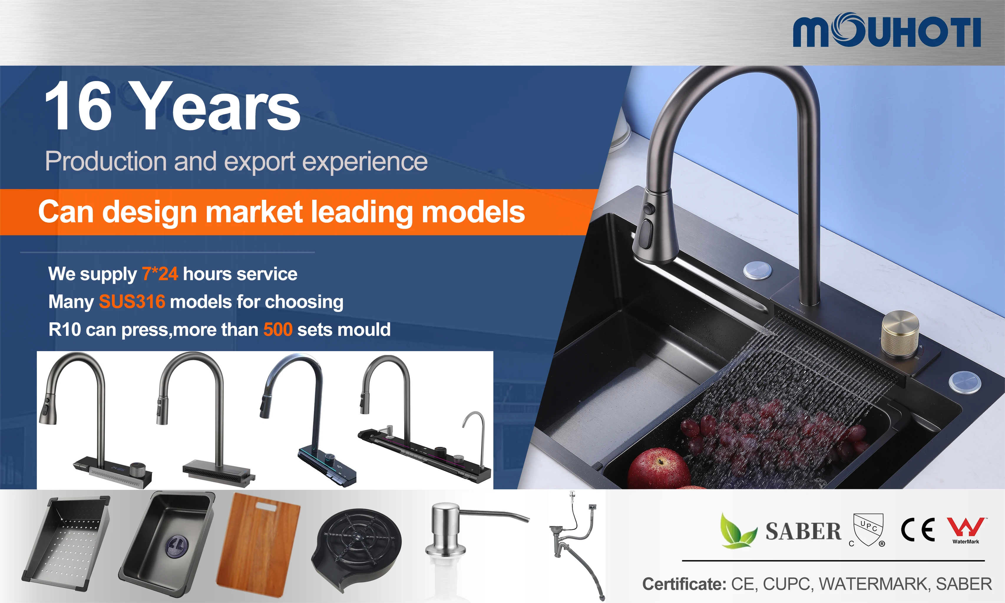 Hydrogen Purification Ultrasonic Kitchen Sink - Luxury & Function