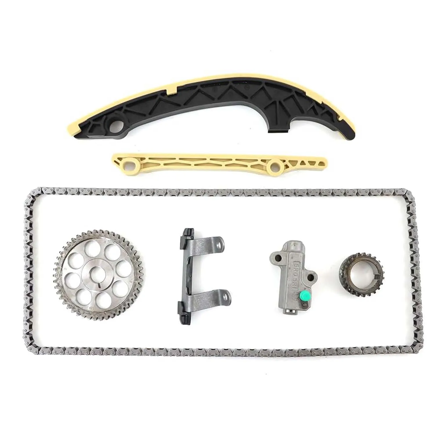 5Pc/Set Timing Chain Kit Guide Rail Tensioner Sprockets Engine for ...