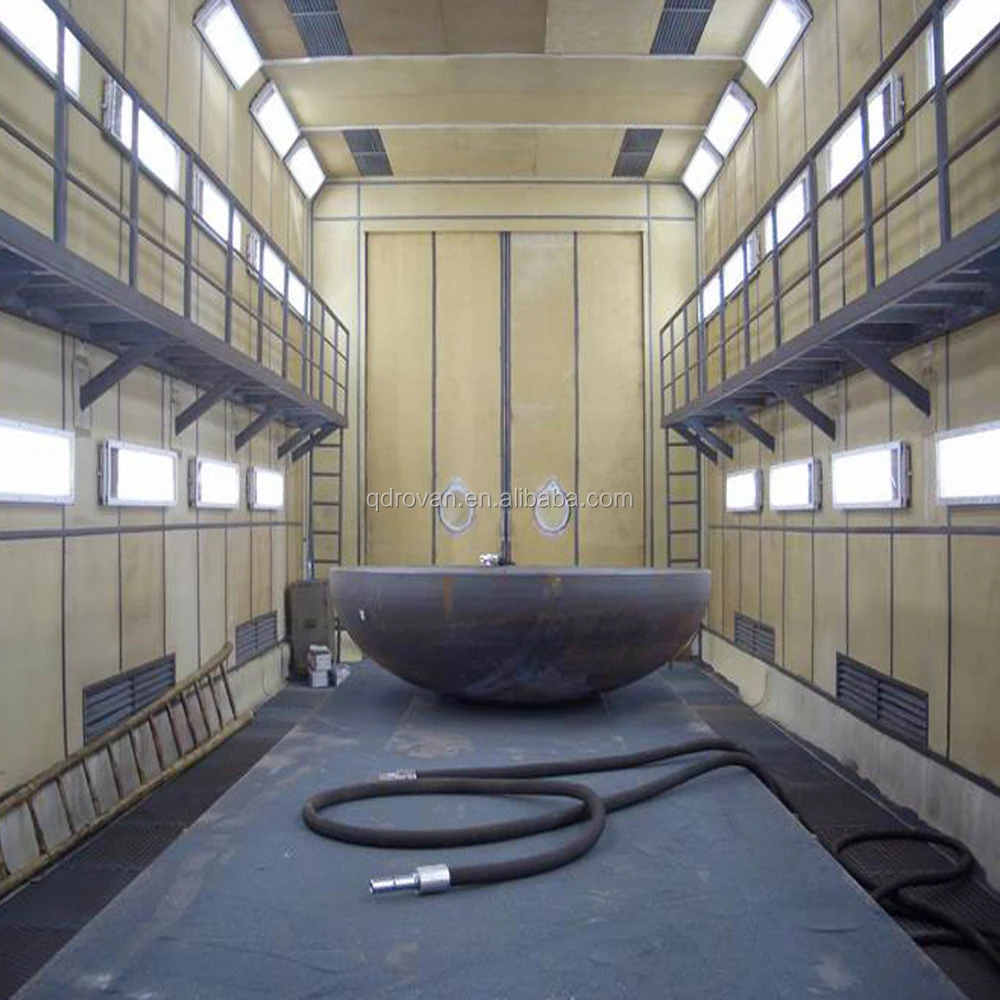 20FT/40FT Container Blasting Room/Booth Shipping Container Blasting ...