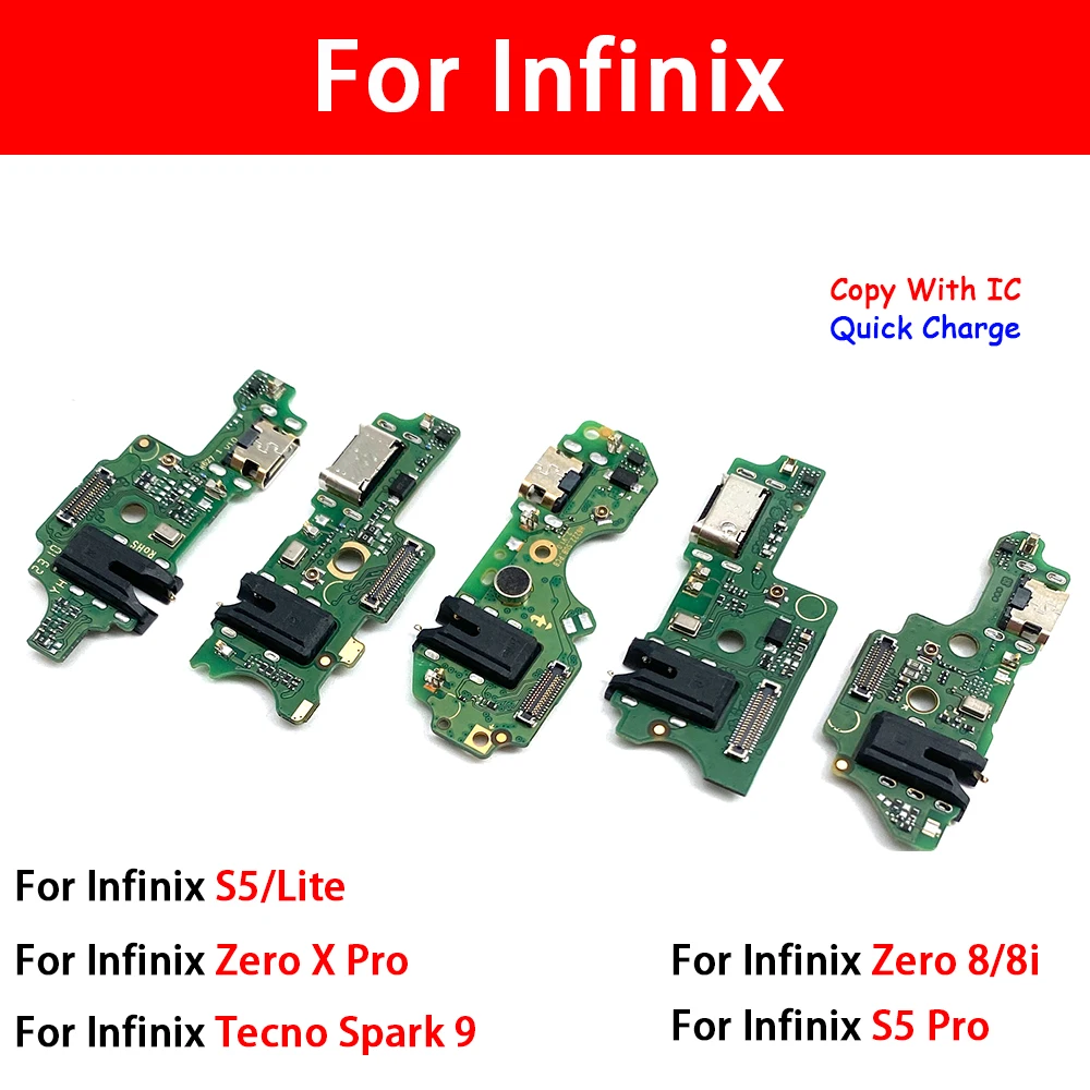 Connecteur de Port de charge pour Infinix X612 X653 x657 X6511 X572 ...