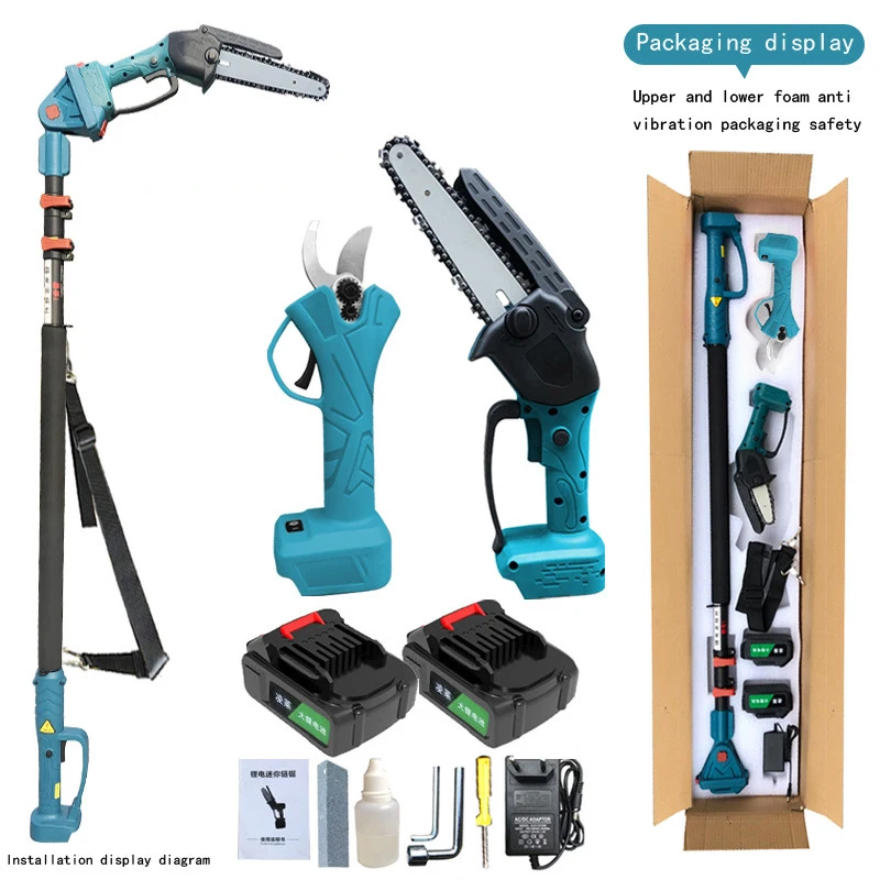 MKT 21V Battery-Powered Cordless Garden Tool Kit for DIY