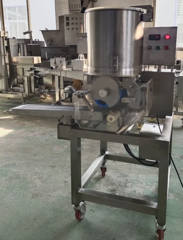 Commercial Chicken Nuggets Hamburger Patty Making Machine Automatic ...
