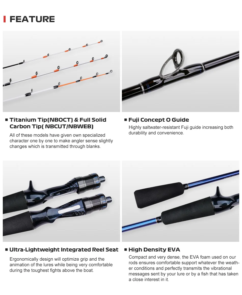 Fishing Rod Manufacturer Spinning Casting Saltwater Octopus Jig Rod 2 ...