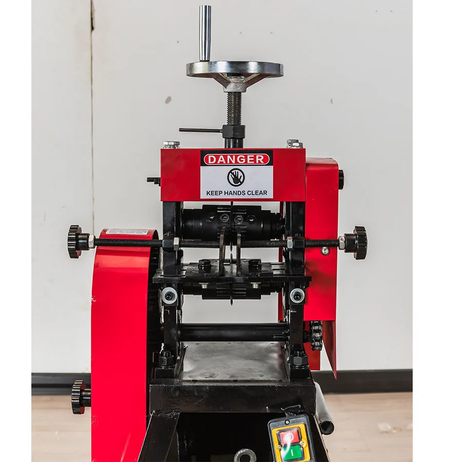 Small Automatic Wire And Cable Peeling Machine Wire Stripper Electric ...