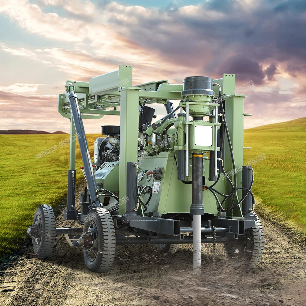 Small Bore Water Hydraulic Rotary Portable Xy-3 Drilling Machine