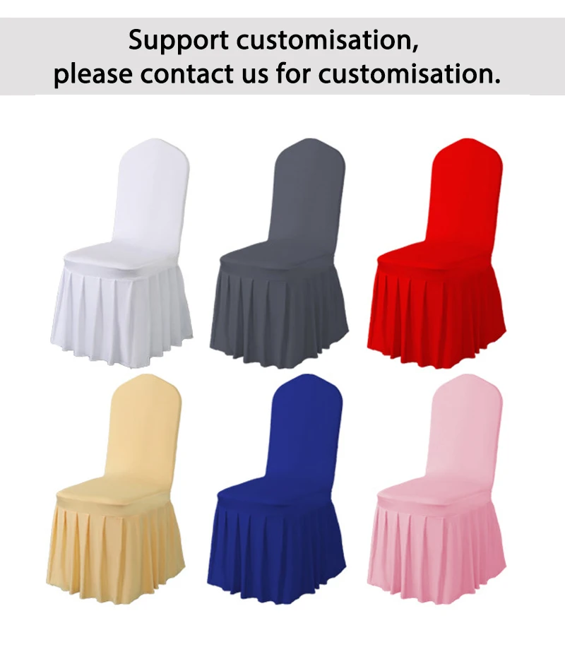 Elegant Chair Covers for Wedding & Events - Reusable & Stylish