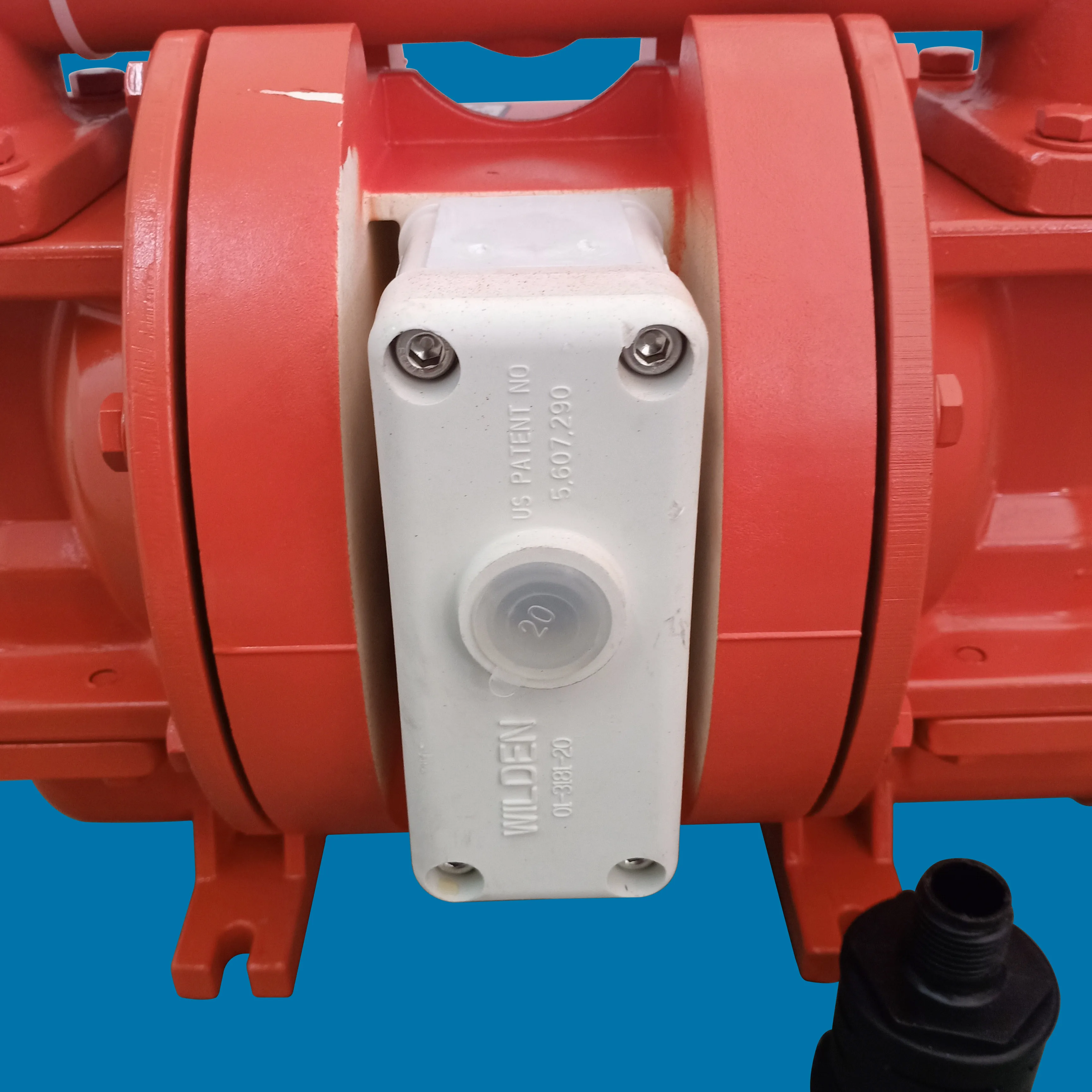 Aluminum Wilden Air-Operated Double Diaphragm Pump P220 with Buna-N ...