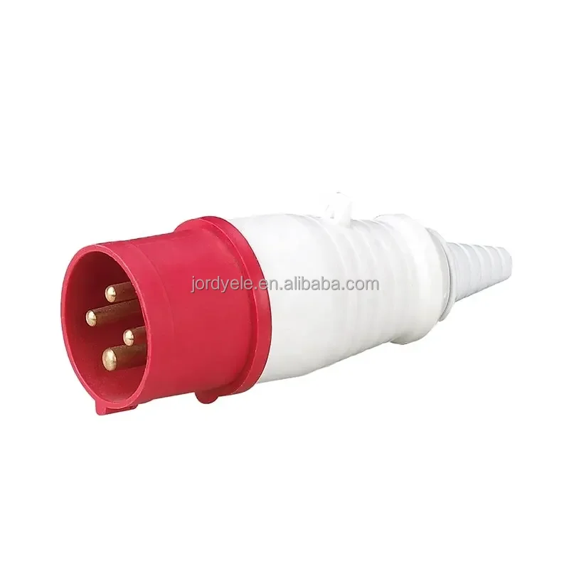 32a Industrial Plug And Socket 4 Pin Ip44 6h 3p+e - Buy High Quality ...