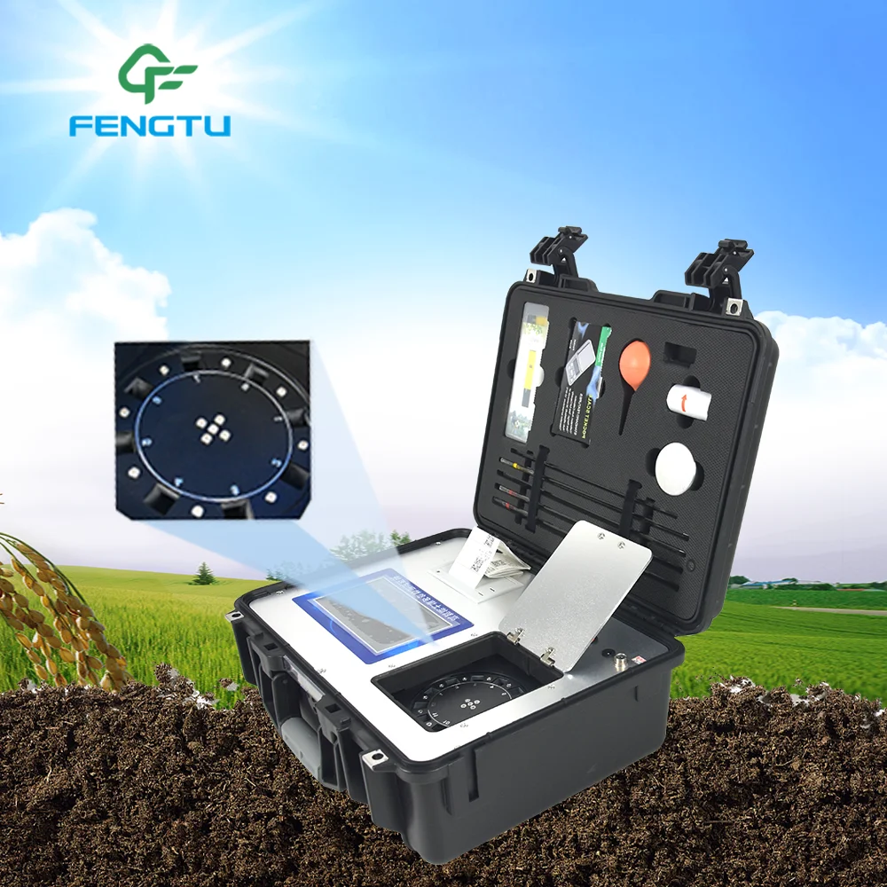 Soil Nutrient Analyzer - Fertilizer NPK Detector for Crops