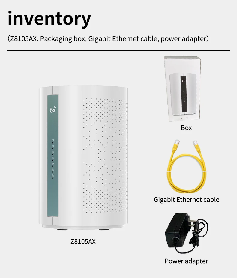 AX11 3000mbps 5G CPE WIFI6 Router - Gigabit Port & Sim Slot
