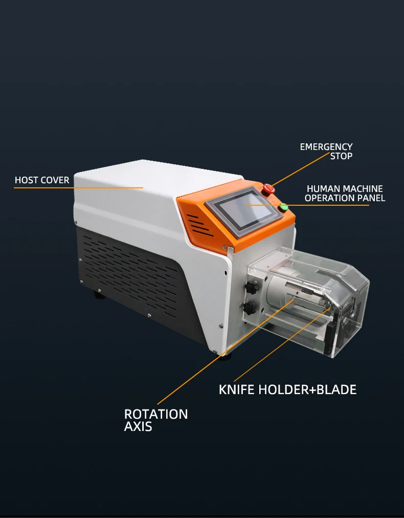 Zj-6010 Zhengjia Newsemi-automatic Stripping Machine For Coaxial Cable ...