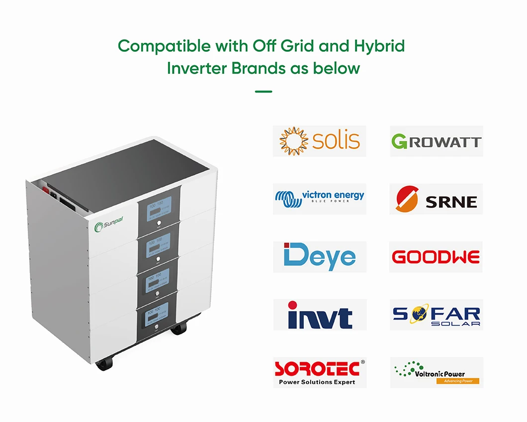 48v 400ah 20kwh Lifepo4 Battery Stackable Energy Storage Lithium ...