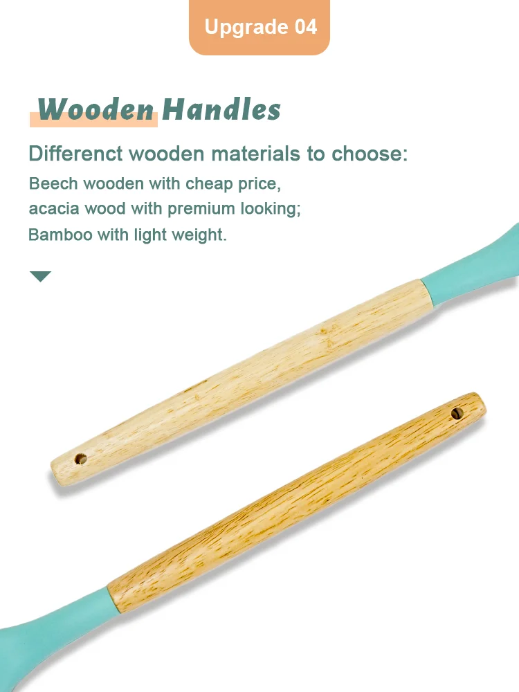 Kitchen Accessories Set Cooking Teak Wood Luxury Wooden Camping Bamboo ...