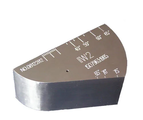 Testech Ndt Testing Ut Calibration Block V1 Ultrasonic Test Blocks For ...