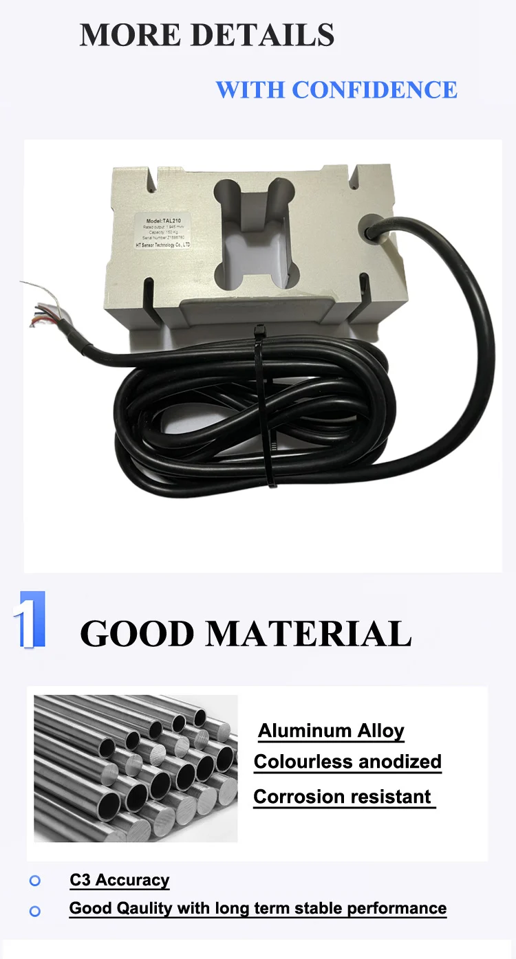 Tedea-huntleigh Load Cells Aluminum Single-point Load Cells 1330 Weight ...