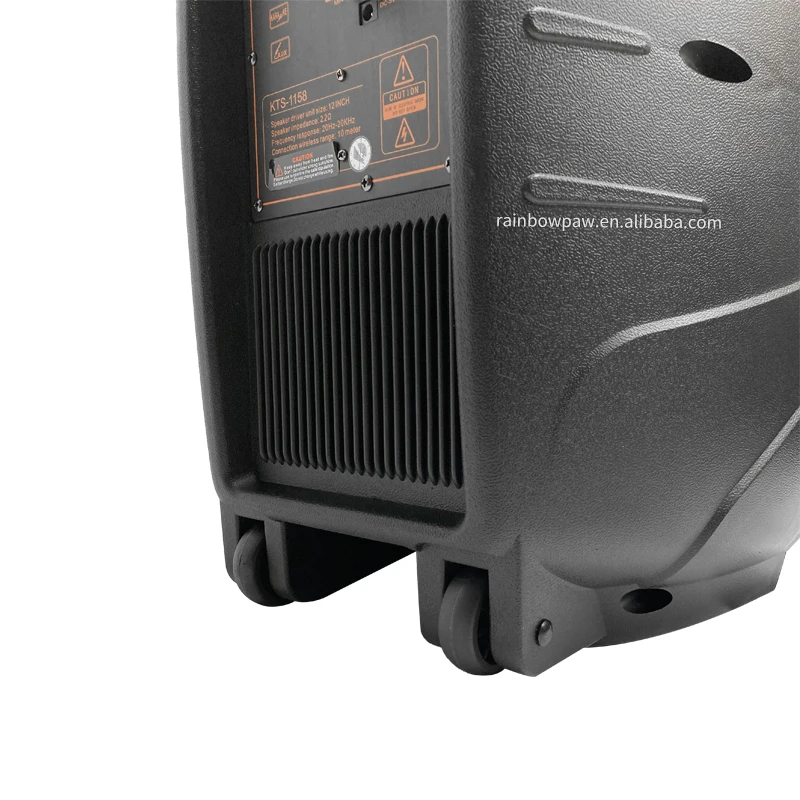 KTS 12 Inch Woofer Trolley Speaker - Perfect for Outdoor Parties