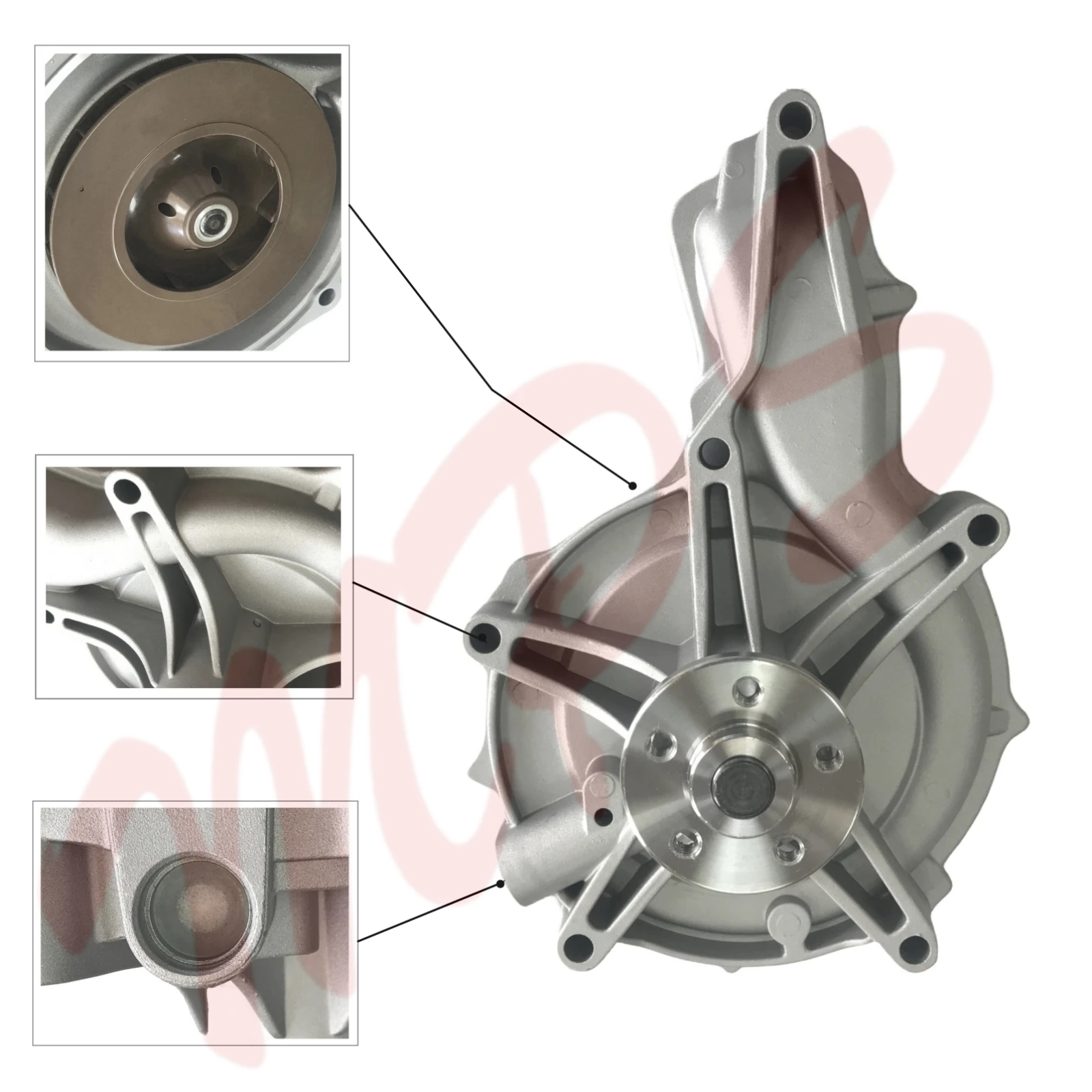 Truck Spare Parts D11 D13 D16 Water Pump 85109694 85124623 85151110 ...